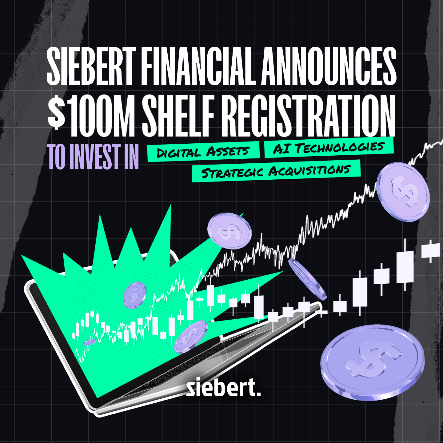 Siebert Financial's $100 Million Shelf Registration to Invest in Digital Assets, AI Technologies ...